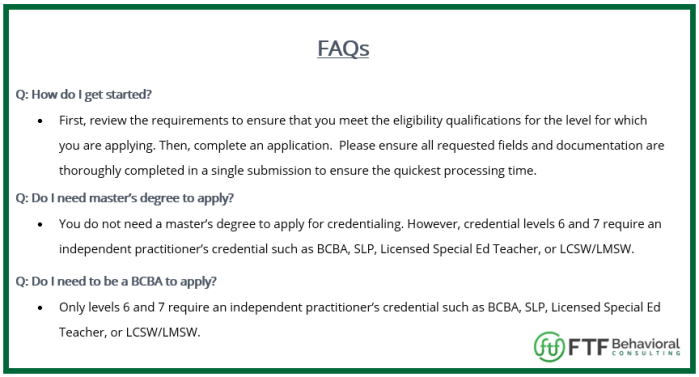 Credentialing in PFA-SBT is now LIVE! | Practical Functional Assessment