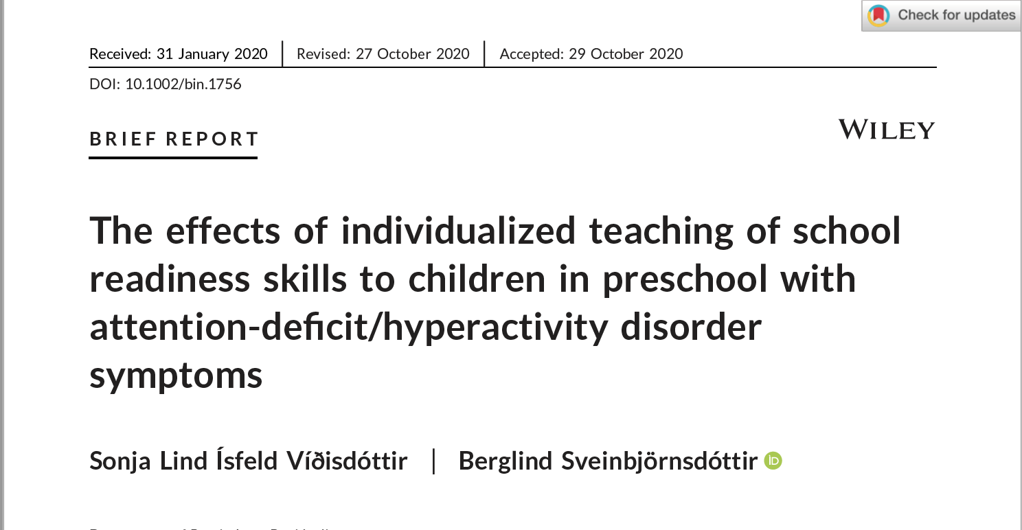Research | Practical Functional Assessment